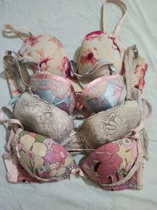 Women > Bra | Combo Of Random Sizes Padded Bras | Freeup