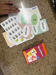 Baby & Kids > Toys & Games | Flash Cards - Numbers And Rhyming | Freeup