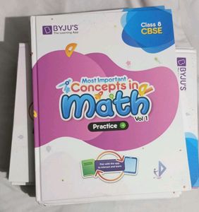 Books > Textbooks | Byju's Class 8 CBSE Math's And science Book | Freeup