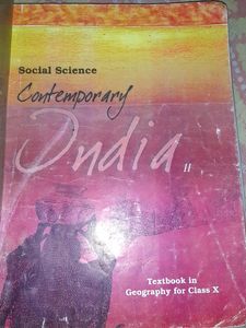 Books > Textbooks | Social Science Contemporary India Xth | Freeup