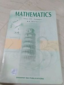 Books > Textbooks | R.D Sharma MATHEMATICS CLASS-12 | Freeup