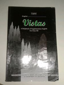 Books > Textbooks | Capital English Book (Vistas)For Class 12th | Freeup