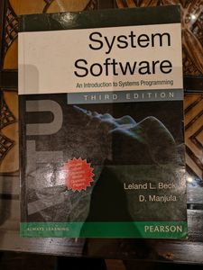 Books > Textbooks | System Software | Freeup