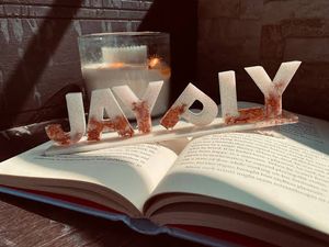 Home & Kitchen > Artwork | Customised Resin Name Plate | Freeup