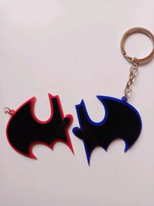 Fan Shop | Batman Robin Premium Acrylic Keychain Set | Freeup