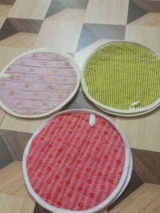 Home & Kitchen > Sewing & Craft | Roti Cover Set Of 3 | Freeup