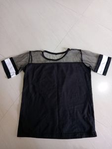 Women > Tops & Tunics | Net Top | Freeup