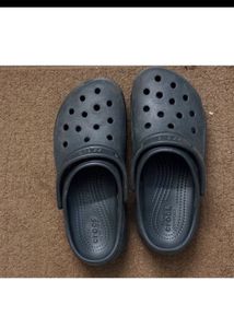 Women > Bellies & Ballerinas | Classic Black Iconic Comfort Crocs- W7 Size | Freeup