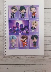 Gadgets > Office Supplies & Stationery | BTS CUSTOMISED NOTEBOOKS | Freeup