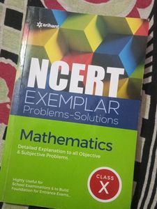 Books > Textbooks | Ncert Exemplar Mathematics Class 10th | Freeup