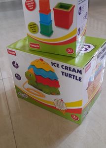 Baby & Kids > Toys & Games | Icecream Turtle PullAlong & Stacking Cubes ...