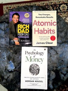 Books > Fiction | Rich Dad Atomic Habits And Psychology Of Money | Freeup