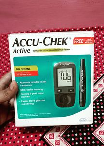 | Accu-chek Active Blood Glucose Glucometer | Freeup