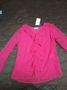 Women > Tops & Tunics | Pink Frill Top | Freeup