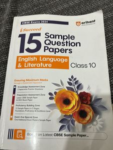 Books > Textbooks | Class 10th Sample Question Paper Of Arihant | Freeup