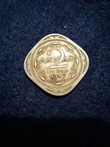 Collectibles | 2 Anna Coin 1947 | Freeup