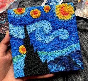 Home & Kitchen > Artwork | Tissue Paper Mache Paintings | Freeup