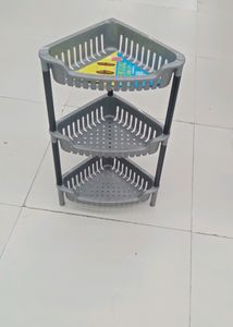 | Polyset 3 Tier Triangle Corner Trolley | Freeup