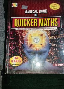 Books > Textbooks | Quicker Maths By M TYRA | Freeup