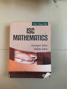 Books > Textbooks | ISC Mathematics Book- Class 12 | Freeup