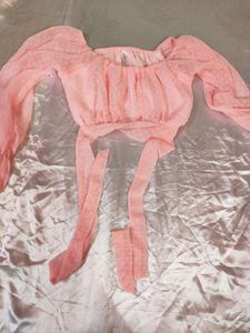 Women > Tops & Tunics | Price Drop Pink Crop Top | Freeup