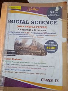 Books > Textbooks | Golden Social Science Book Class 9th | Freeup