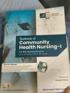 Books > Textbooks | Community Health Nursing By Shyamala D Manivannan ...