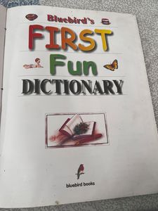 Books > Children's Books | Bluebird First Fun Picture Dictionary | Freeup