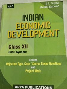 Books > Textbooks | Indian Economic Development Class 12 Textbook | Freeup