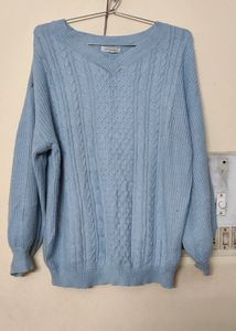 Women > Sweaters & Knits | Light Blue Sweater | Freeup