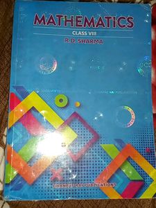 | RD Sharma Maths Book Class 8th Print Of 2023 Dhanpat Rai Publication ...