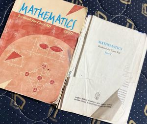 Books > Textbooks | Class 12 Ncert Mathematics Part 1 And 2 | Freeup