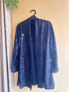 Women > Tops & Tunics | Sequence Fabric Shrug | Freeup