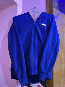 Men > Coats, Jackets & Sweats | Blue Zip Up Hoodie | Freeup