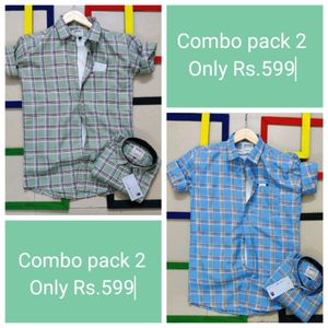 Men > Shirts | Combo Pack2 Full Sleeve Shirts | Freeup