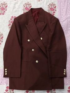 | Mens Italian Style Blazer - Burgundy Colour | Freeup