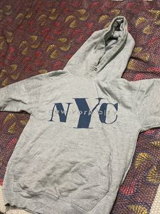 Women > Sweaters & Knits | Grey Colour Huddy | Freeup