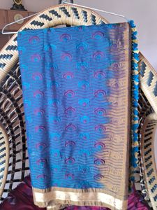 Women > Sarees | Cotton Silk Sare. | Freeup