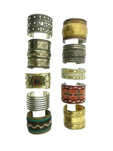 Women > Bangles & Bracelets | 10 Beautiful Antique Hand Cuff. | Freeup