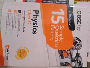 Books > Textbooks | Physics 2024 Sample Paper | Freeup