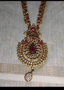 Women > Necklaces & Chains | Heavy Golden Work Necklace | Freeup