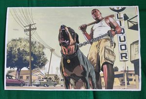 Home & Kitchen > Wall Decor & Clocks | Gta 5 And Red Dead Redemption ...