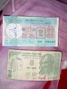 Collectibles | 5 Rs 2 Old Notes | Freeup