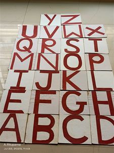 | Alphabet And Number Flashcards For Sensory Teaching | Freeup