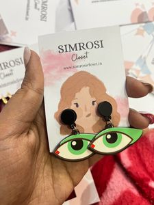 Women > Earrings & Studs | Eye Earring | Freeup