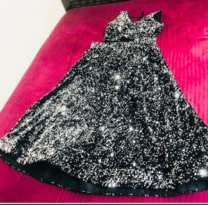 Women > Lehenga Choli | Heavy Discount Black Sequin Work Lhnga Choli ...