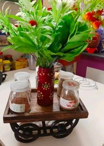 Home & Kitchen > Kitchen Tools & Cutlery | Beautiful Wooden Rehdi Cart ...