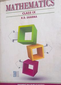 Books > Textbooks | Class 9th Maths RD Sharma | Freeup