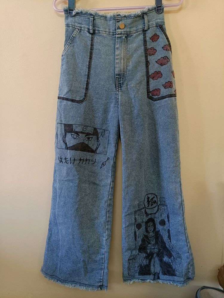 Jeans & Trousers | Kakashi and Itachi based Naruto Wide Leg pants | Freeup