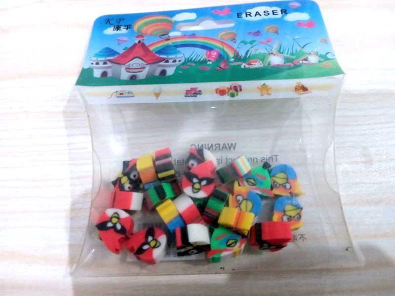 Gadgets > Office Supplies & Stationery | Very Cute Angry Bird Eraser ...